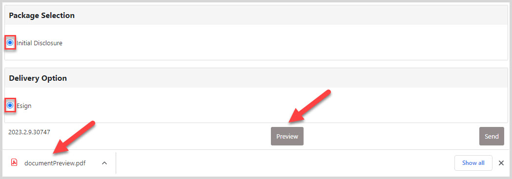 Step 3: Generating Initial Disclosures – Help Center