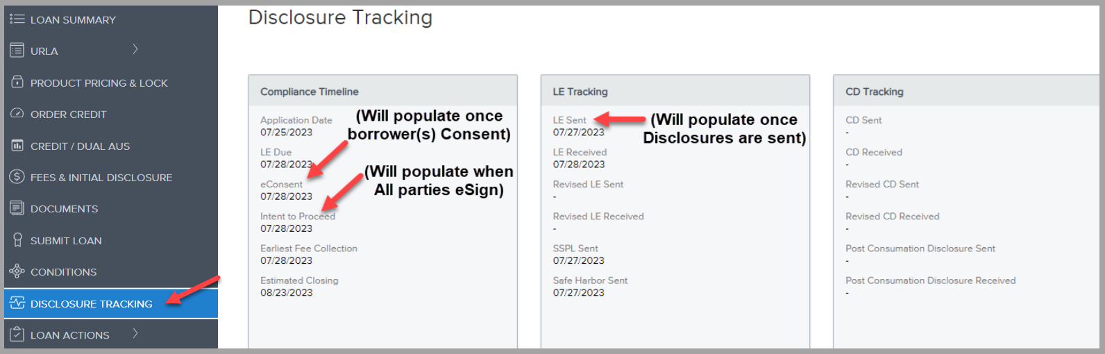 Step 3: Generating Initial Disclosures – Help Center